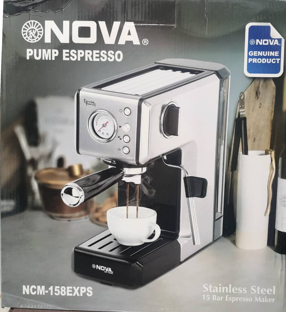 خرید و قیمت اسپرسو ساز نوا مدل 158 - Nova NCM-158EXPS